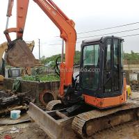 China Hitachi in stock Used mini digger Japanese HITACHI 50 for sale/Second hand Small Crawler Excavator good condition HITACHI 50 for sale