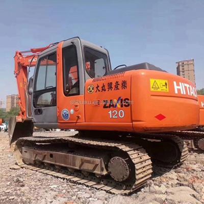 China Hitachi  hot sale Second hand Crawler Excavator HITACHI 120 good condition Used digging machine for sale for sale