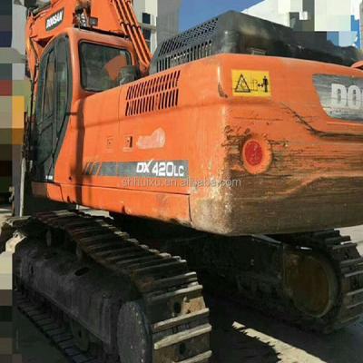 China Doosan hot sale High quality second hand hydraulic crawler excavator DOOSAN DX420 Korea origin used digging machine good price for sale