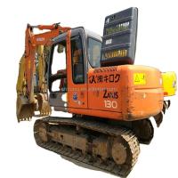 China Hitachi  hot sale Used digging machine second hand Crawler Excavator HITACHI 130 good condition for sale