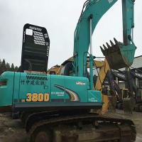 China Used excavator japan Kobelco Sk 380 good Quality Low Working Hour Second Hand used excavator kobelco used excavator price for sale