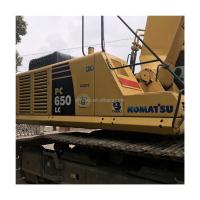 China Komatsu PC650 digging machine for sale Komatsu Excavator for sale