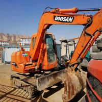 China Second hand 8 ton doosan DX80 excavator Used 80 model mini project duty DX80 for sale for sale