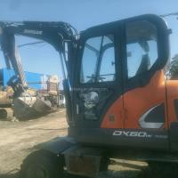 China Doosan hot sale Used doosan dh60-7 crawler excavator/Used mini digger Doosan DX60W Cheap price for sale