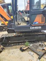 China Doosan hot sale Mini excavator used doosan ex55 Second hand hydraulic crawler excavator DOOSAN DH55 Korea origin for sale