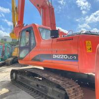 China Doosan hot sale doosan dh220lc used excavator/Used digging machine Doosan DH220-7 Korea origin for sale for sale