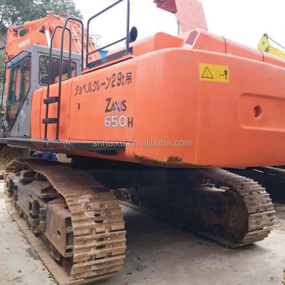 China Hitachi  hot sale Second hand large Crawler Excavator HITACHI 650 good condition Used digging machine Japanese for sale for sale