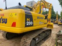 China Komatsu Second hand hydraulic crawler excavator good quality Used digging machine Japan origin  used komatsu pc200-8 excavator Komatsu Excavator for sale
