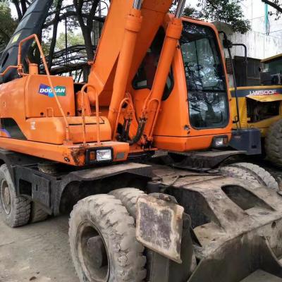 China wheel excavator Doosan 210-7W second hand  excavator for sale
