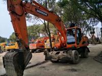China wheel excavator Doosan 210-7W second hand  excavator for sale