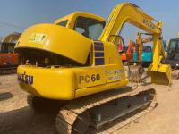 China Komatsu PC60 hydraulic crawler excavator 6 ton high quality second hand excavator Japan origin cheap price Komatsu Excavator for sale
