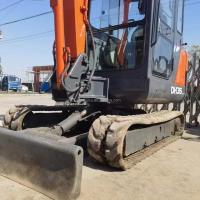 China Doosan hot sale Used Original Doosan DH35 excavator,Doosan mini excavator with dozer blade,Doosan DH35 DH55 DH60 DH70 DH80 DX80 DX75 in stock for sale