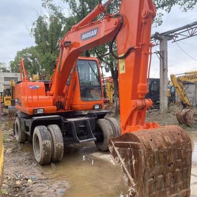 China Doosan hot sale Hot Sale Secondhand Doosan DH150 W-7 Used Excavator in Good Condition Wheel excavator. for sale