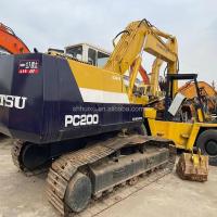 China Komatsu Used komatsu PC200-7 crawler excavator second hand digging machine Japan origin for sale Komatsu Excavator for sale