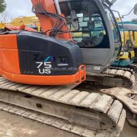 China Hitachi  hot sale used hitachi ex75ur excavator/Second hand Small Crawler Excavator good condition HITACHI 75 for sale