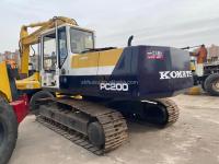 China Komatsu Used komatsu PC200-7 crawler excavator second hand digging machine Japan origin for sale Komatsu Excavator for sale