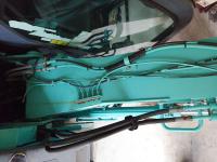 China Japan 12 ton mini used kobelco 125 second hand excavator with low price trade SK125 SK125SR for sale