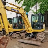 China komatsu pc55mr-2 excavator used/second hand komatsu pc55MR mini excavator on sale for sale