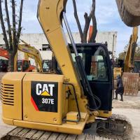China used engineering construction machine Cat 307E hydraulic minibagger preise mini used excavator machine for sale for sale