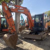 China Doosan hot sale Shanghai wholesale second hand excavator doosan dx60 DX60-5B DX60-9C DX60R/used doosan dx60-9c excavator for sale