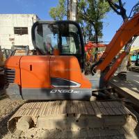 China Doosan hot sale Shanghai wholesale second hand excavator doosan dx60 DX60-5B DX60-9C DX60R/used doosan dx60-9c excavator for sale