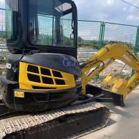 China Used  mini excav price Kobelco 35SR second hand mini excav digger used machinery 3.5 ton hydraulic crawler backhoe digger for sale