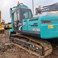 China Used Excavator  Kobelco Sk200 good Quality SECOND HAND KOBELCO SK200 ON SALE for sale