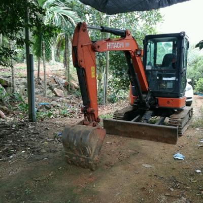 China Used Hitachi ZX35 Hydraulic Crawler Excavator, Hitachi ZX35U-2 ZX35U Chain Digger Cheap Price for sale