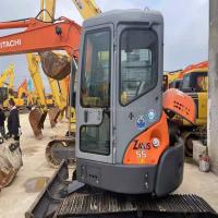 China Hitachi  hot sale Second hand hydraulic crawler excavator good condition HITACHI 55 Cheap price used mini diggerJapanese for sale