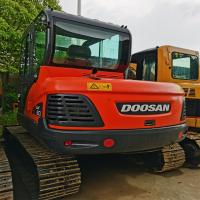China Doosan hot sale Good sales Used excavator Doosan DX60W wheeled excavators machine for sale