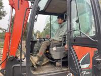 China Doosan hot sale Good sales Used excavator Doosan DX60W wheeled excavators machine for sale