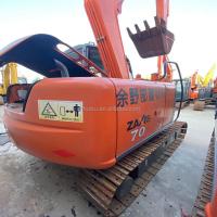 China Hitachi  hot sale Best selling used mini digger HITACHI ZX70 Japan origin Second hand hydraulic Crawler Excavator in good condition for sale