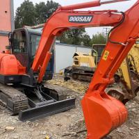 China Used hydraulic excavator Doosan DH60-7 small digger excav used cheap second hand machine used sale for sale