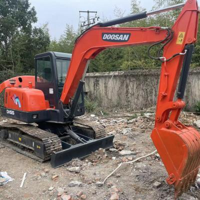China Mini digger price Doosan 55 compact excavator mini crawler hydraulic excavator for sale