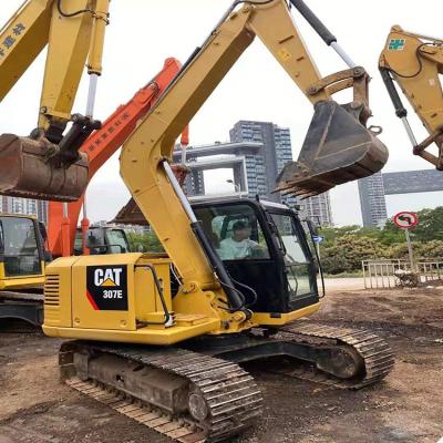 China USED cat 307E Second hand construction equipment CAT307E mini Crawler Excavator machine for sale