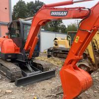 China Excav crawler Doosan DH60-7 small digger used machinery  excavator second hand hydraulic excav for sale
