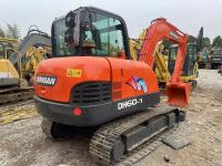 China Excav crawler Doosan DH60-7 small digger used machinery  excavator second hand hydraulic excav for sale