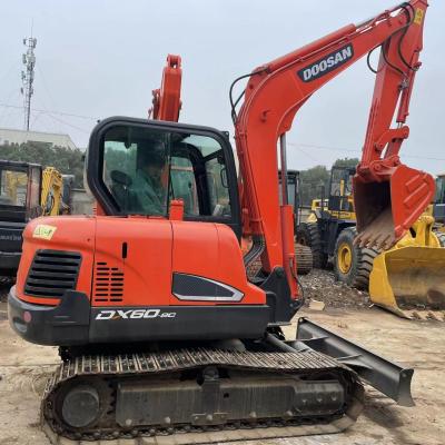 China Mini excav price Doosan DX60 mini excav digger mini digger for sale