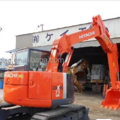 China Hitachi  hot sale Used mini digger Hitachi ZX75 cheap price Nice quality Second hand hydraulic crawler excavator for sale