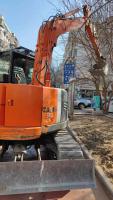 China Hitachi  hot sale Used mini digger Hitachi ZX75 cheap price Nice quality Second hand hydraulic crawler excavator for sale