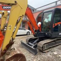 China New Good sales of second-hand excavator Doosan DX60 excavator used crawler digger doosan DH60 factory price on sale for sale