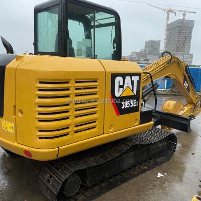 China cat used 305.5e excavator crawler 305e2/small digger crawler excavator with high quality condition CAT 303 cat 306 excavator for sale