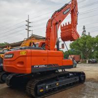 China 25 ton crawler used excavator doosan dx225 on sale second hand crawler excavator doosan 225 on sale for sale