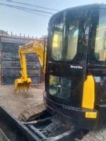 China 3.5 Ton Kobelco Sk35 Used Kobelco Excavator Magic Screed Blue Color for sale