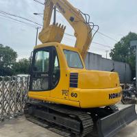 China Crawler excavator Komatsu PC60 6 ton used hydraulic high quality/Second hand mini digger Komatsu PC60 Japan origin cheap price Komatsu Excavator for sale