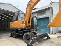 China working condition used wheel excavator Hyundai 210-7 on sale for sale