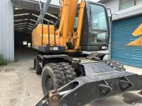 China working condition used wheel excavator Hyundai 210-7 on sale for sale