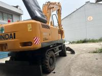 China working condition used wheel excavator Hyundai 210-7 on sale for sale