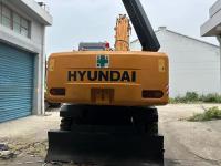 China working condition used wheel excavator Hyundai 210-7 on sale for sale