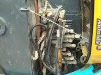 China Japan quality used excavator Kubota 155 small 5.5 ton mini second hand crawler excavator with blade and breaker line for sale